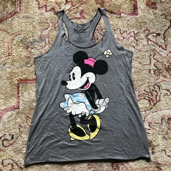 Disney | Tops | Disney Minnie Mouse Muscle Tee | Poshmark